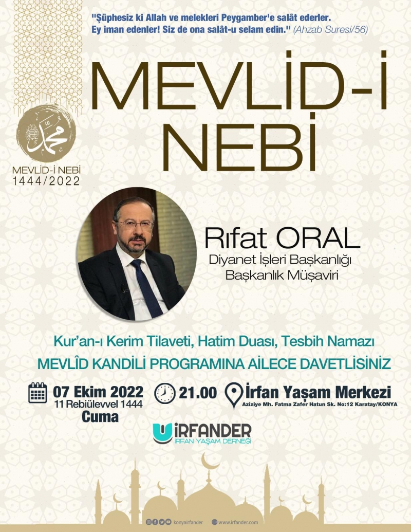 MEVLİD-İ NEBİ PROGRAMI
